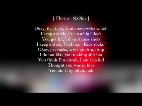 6ix9ine - TIC TOC (Lyrics) Feat. Lil Baby