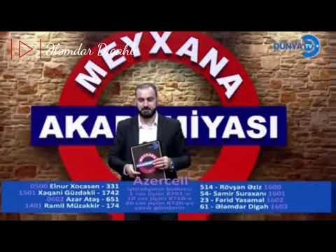 Ələmdar Digahlı vs Xaqani Güzdək - Mənəm Sənətdə Qoçaqdan Biri (Meyxana Akademiyası 22.02.2020)