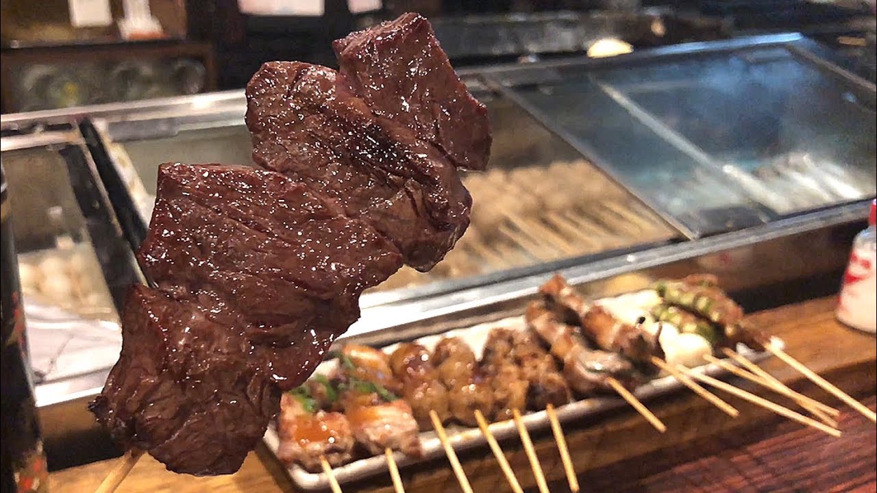 Amazing YakitoriーStreet food in Japan - YouTube