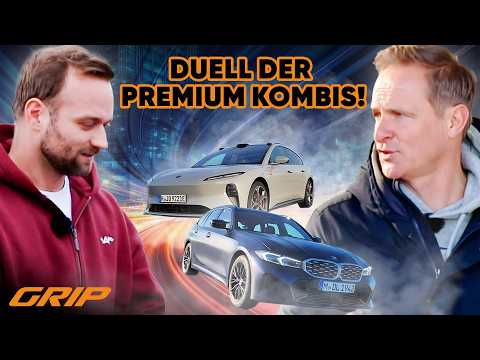 Matthias vs. Philipp: NIO ET5 Touring mit 490 PS 🤜🤛 BMW M340d xDrive Touring mit 340 PS I GRIP