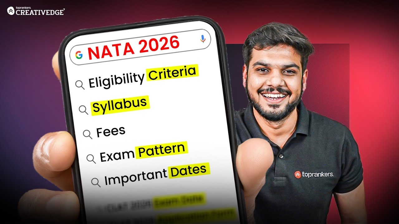 All About NATA 2026 🔎| Eligibility, Syllabus, Exam Pattern, Fees, Dates ...