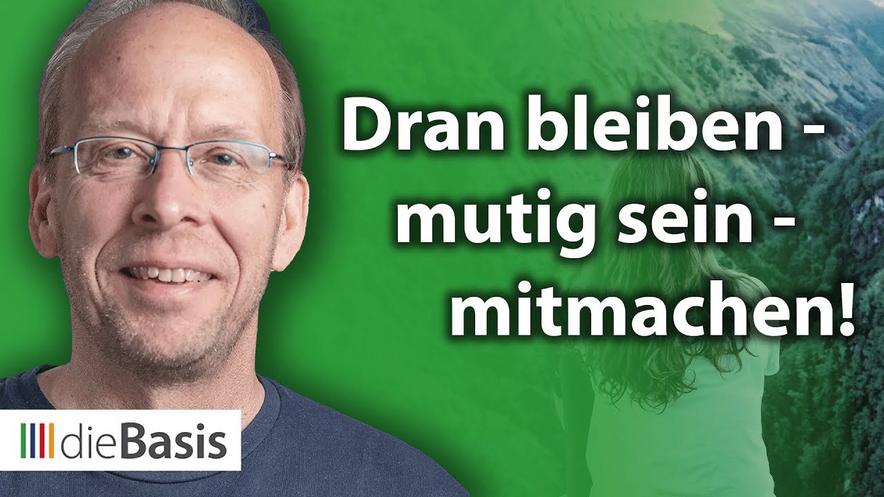 Dran bleiben! | Interview mit Frank Bothmann | Bundesparteitag dieBasis ...