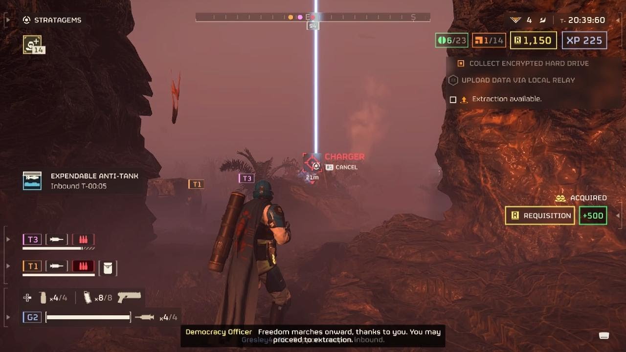 HELLDIVERS 2 EAT this, Charger - YouTube