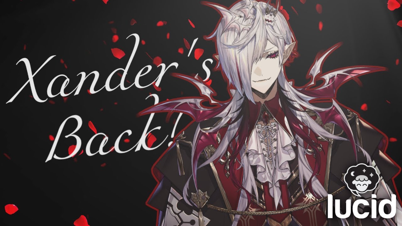 XANDER FANGSWORTH RETURNS: Bloody Jester’s Encore | VTuber PV | July 8 ...