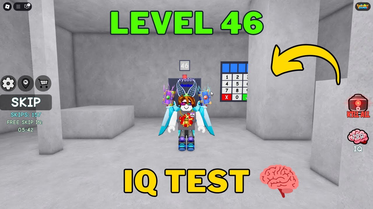 How To Solve Roblox IQ Test Level 46 | IQ Test 🧠 Guide - YouTube