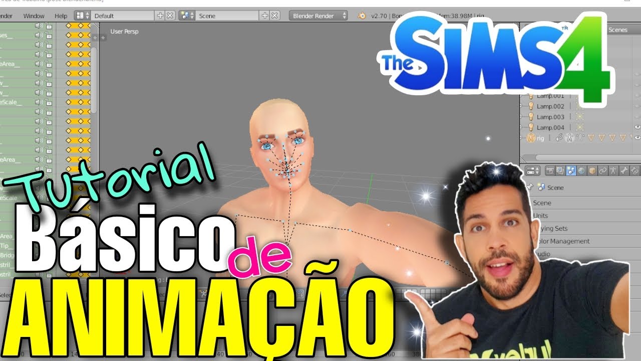 TUTORIAL BÁSICO DE ANIMAÇÃO PARA THE SIMS4 #thesims4 #tutorial - YouTube