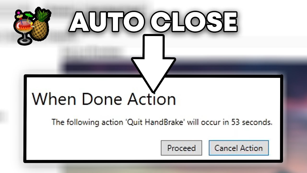 How To Automatically Close Handbrake | Quick & Easy - YouTube