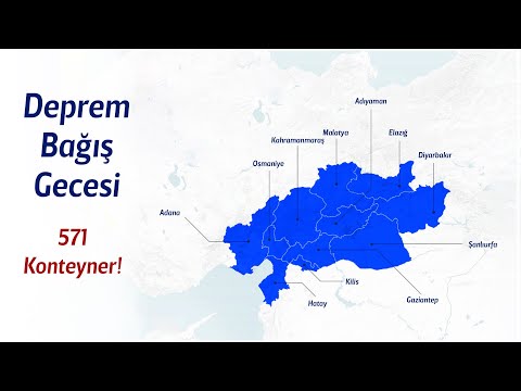 Deprem Özel Bağış Gecesi Canlı Yayın - 25 Şubat 2023