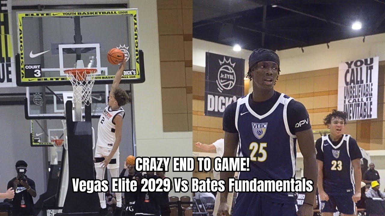 CRAZY ENDING! Vegas Elite Goes At Bates Fundamentals | Koi Wilkins ...