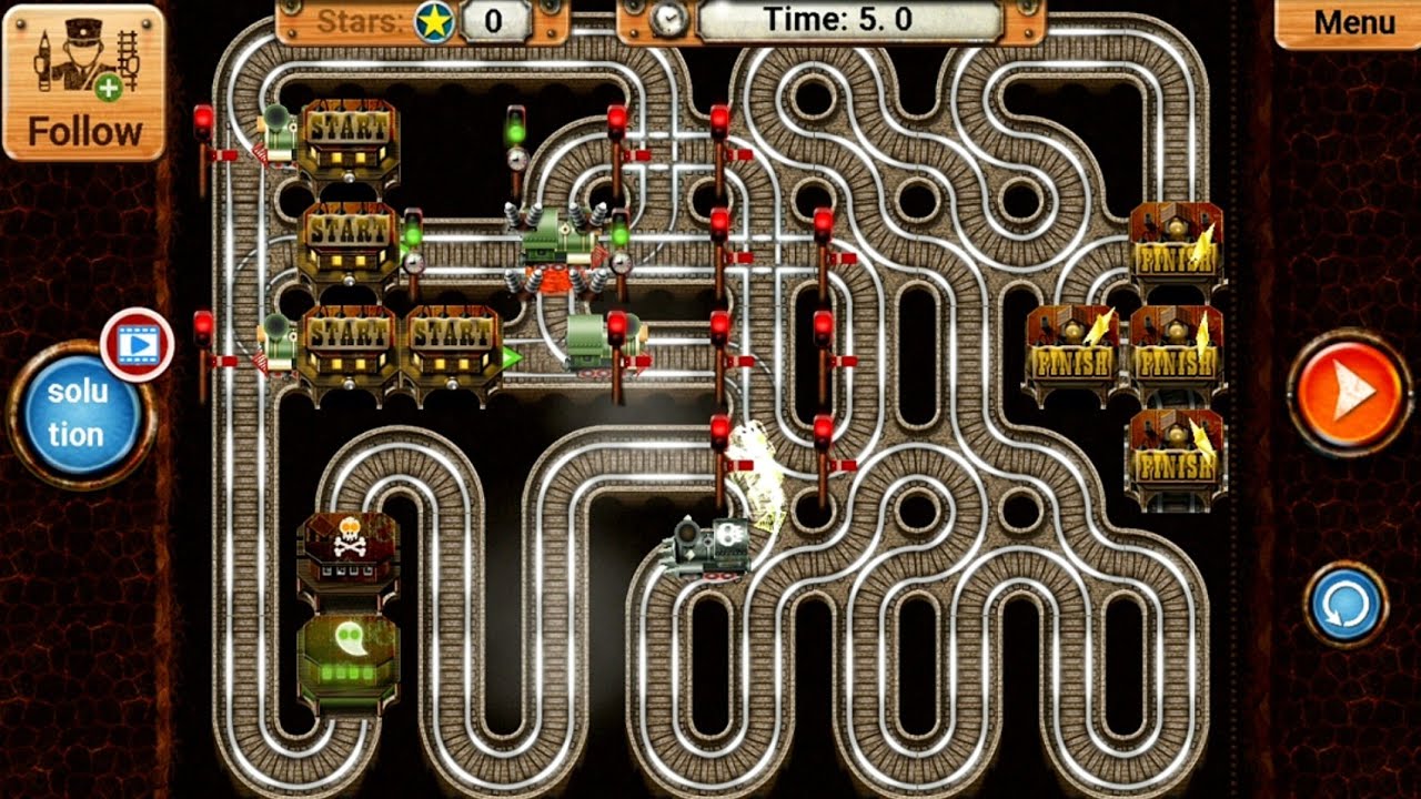 Rail Maze 2 Incredible Gameplay - Train Puzzle Game - Android Gameplay ...