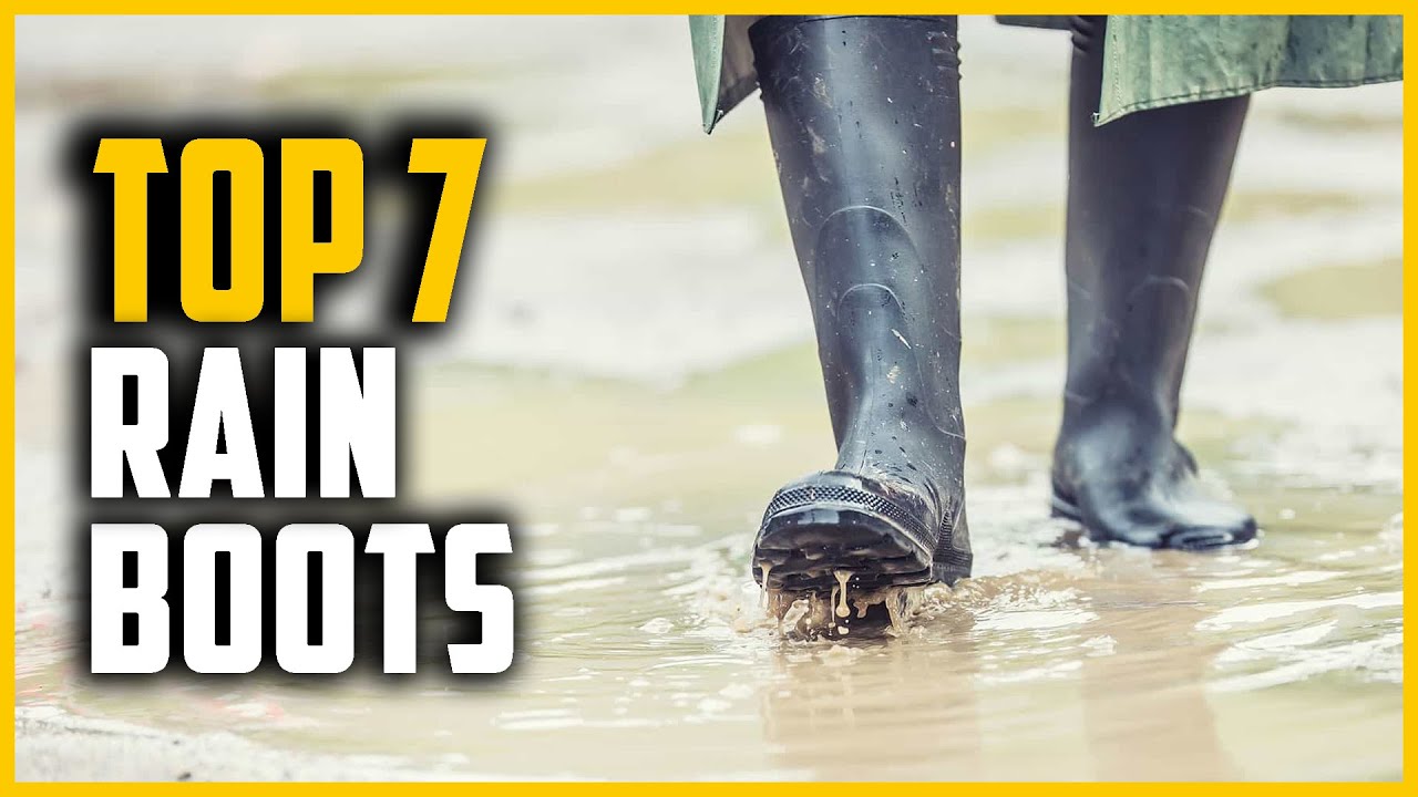 Best Rain Boots 2024 | Top 7 Rain Boots for Men & Women - YouTube