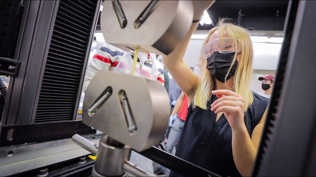 Engineering lab offers undergraduates hands-on experience - YouTube