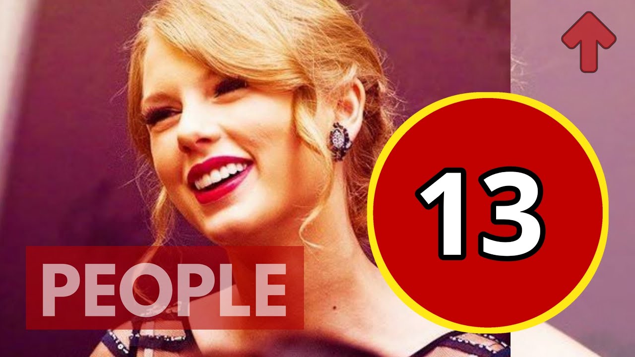 The story of Taylor Swift and her lucky number 13 - YouTube