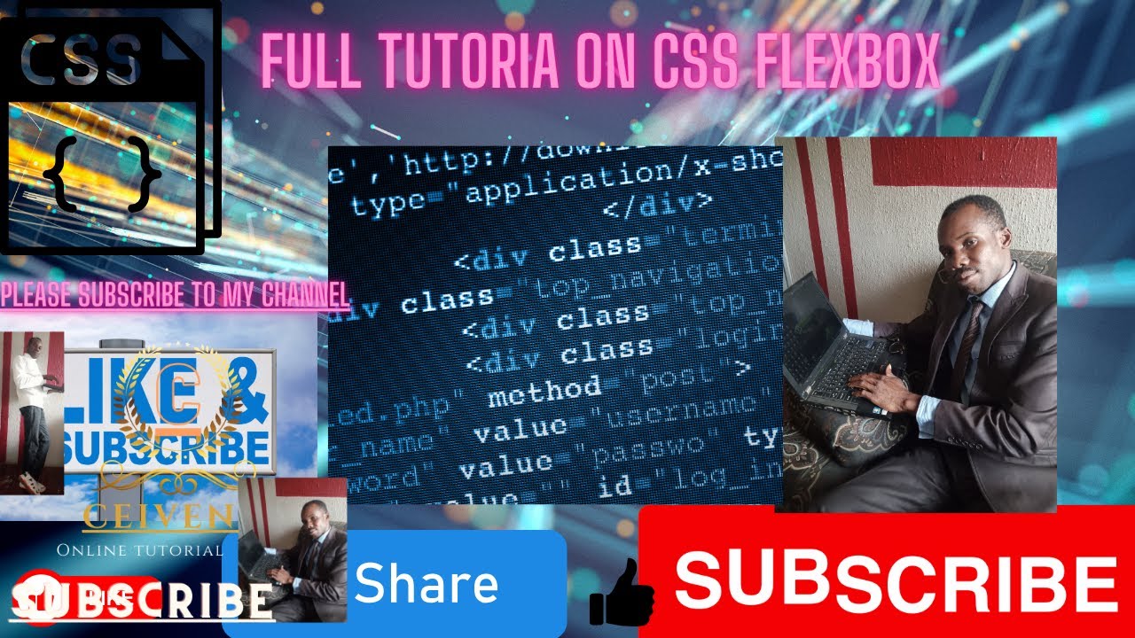 css flexbox full course - YouTube