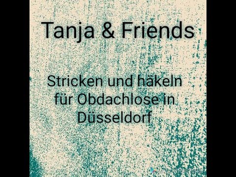 Wir stricken und häkeln für Obdachlose in Düsseldorf
