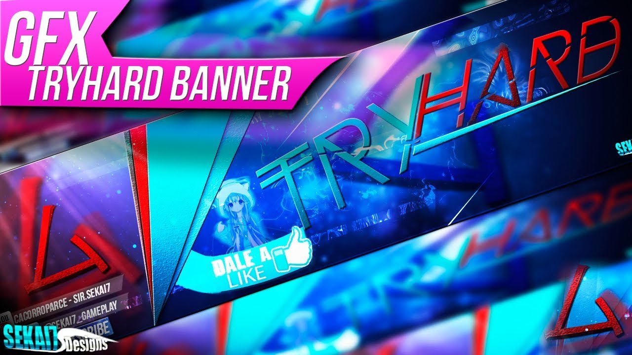 Photoshop | Unturned TryHard Banner - YouTube