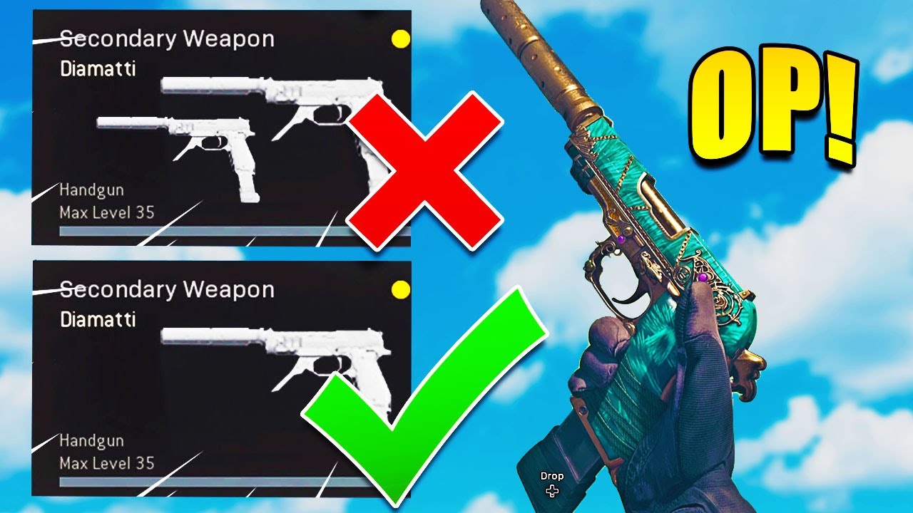 Now The *BETTER* DIAMATTI In WARZONE 🔥 ! ( Best Diamatti warzone class ...