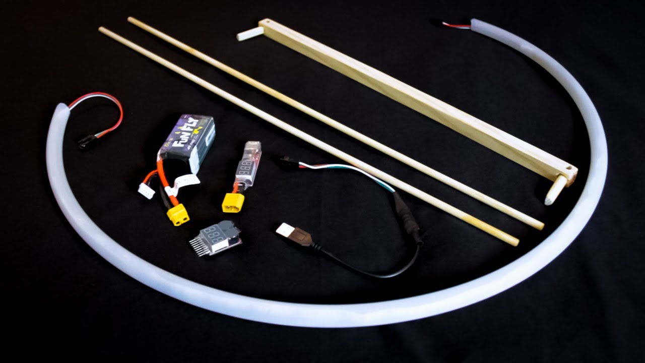 DIY Cheap Micro Drone LED Race Gates | Part 3 - Final Assembly - YouTube