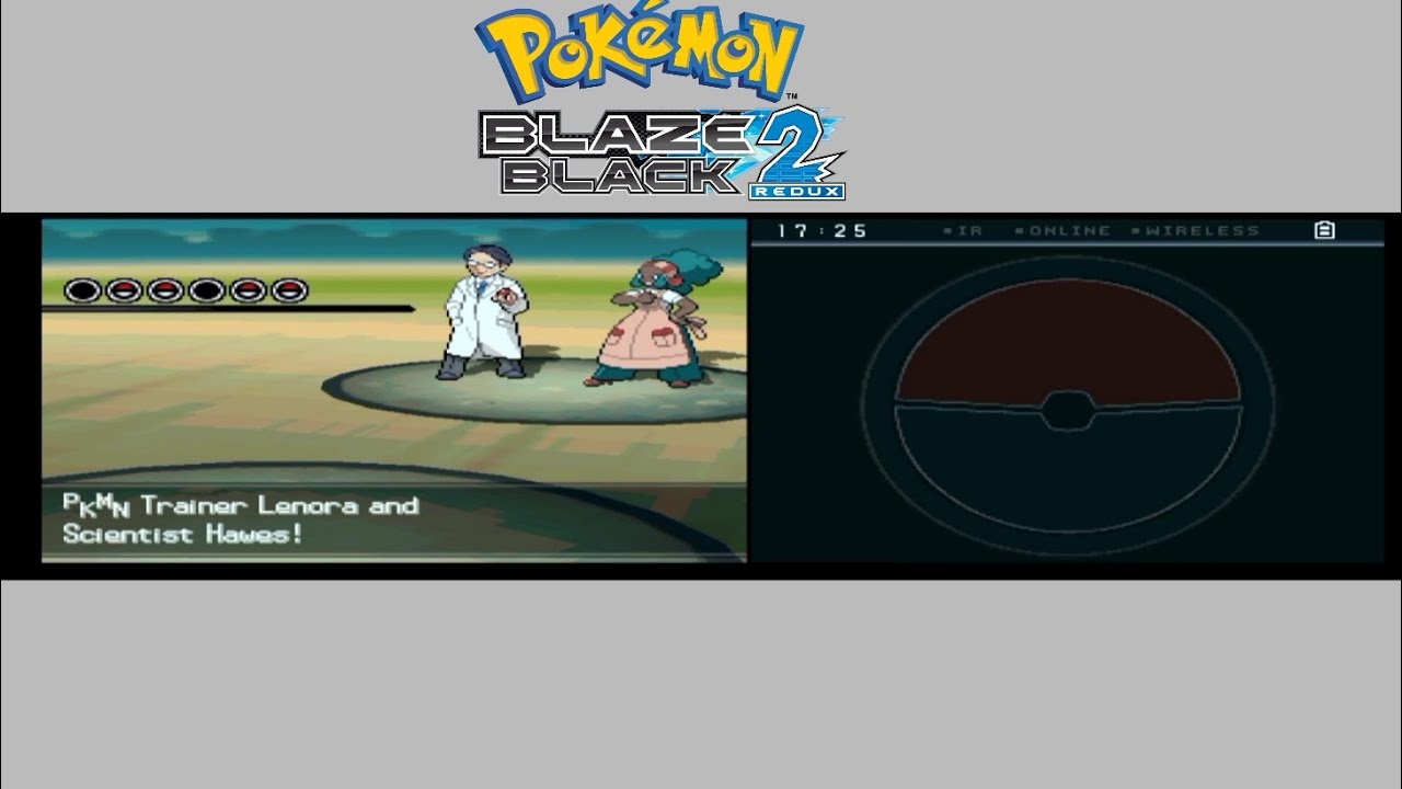Pokemon Blaze Black 2 Redux Challenge Mode - Pokemon Trainer Lenora ...