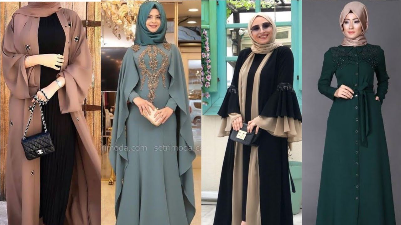 latest designer abaya/ burka/ gaon/ hijab designs for ladies, style hub ...