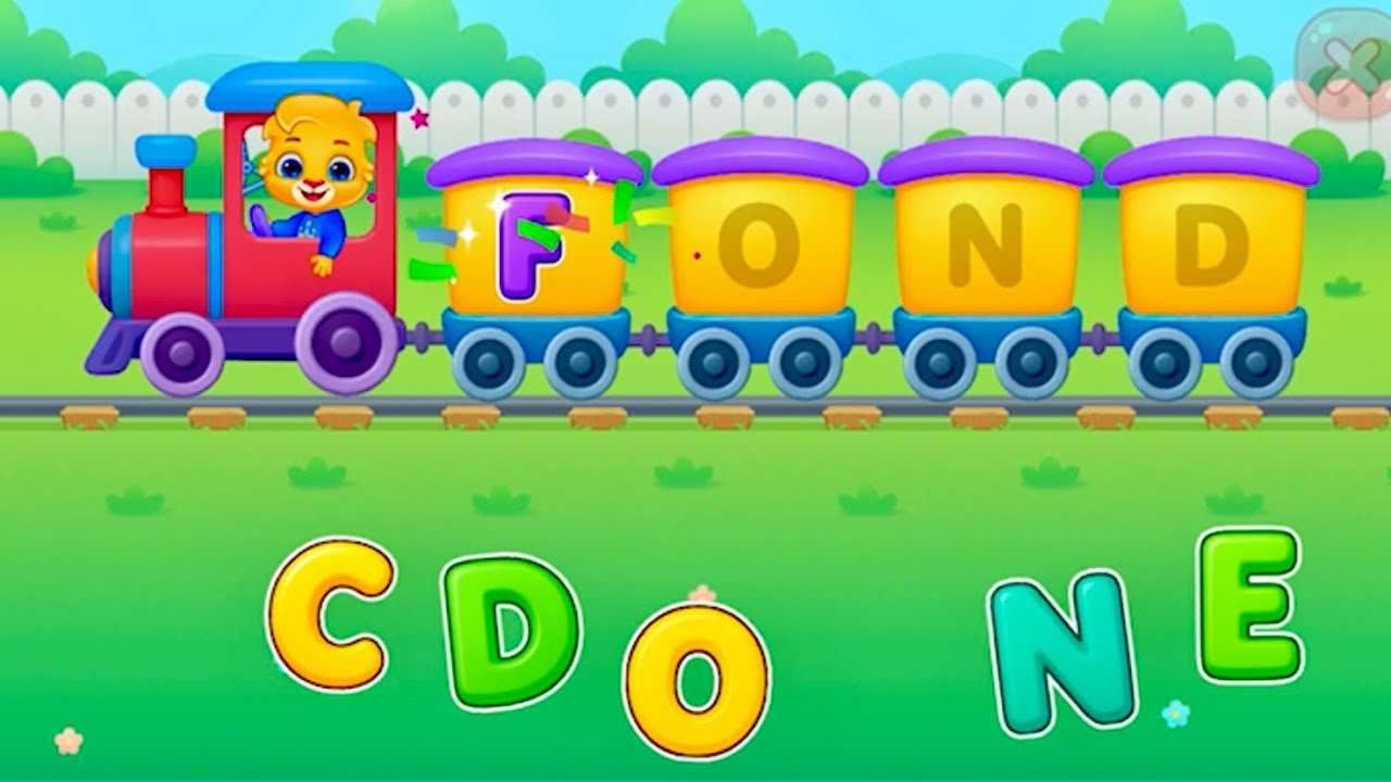 Learn Spelling for Kids | Fun Alphabet Train Game with Lucas & Friends ...