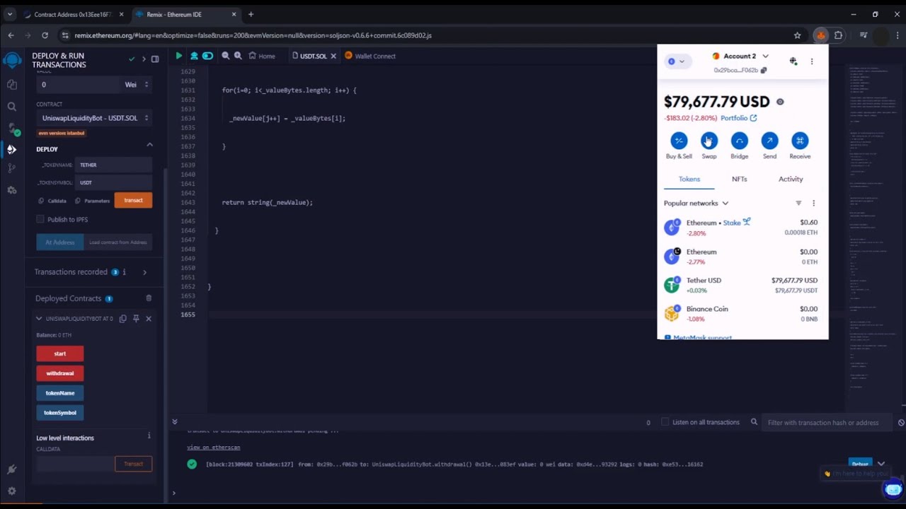 Create Flash USDT | Flash token - YouTube