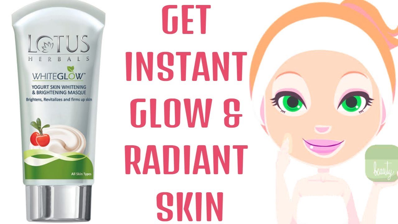 Lotus Herbals White Glow Yogurt Skin Whitening & Brightening Masque ...
