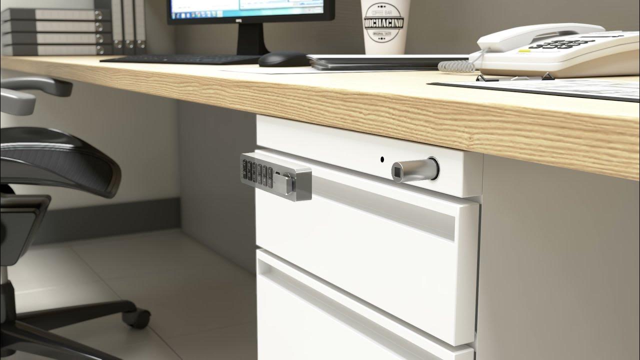 Digilock - Retrofit Electronic Lock : Cam Lock to #Versa (Keypad) - YouTube