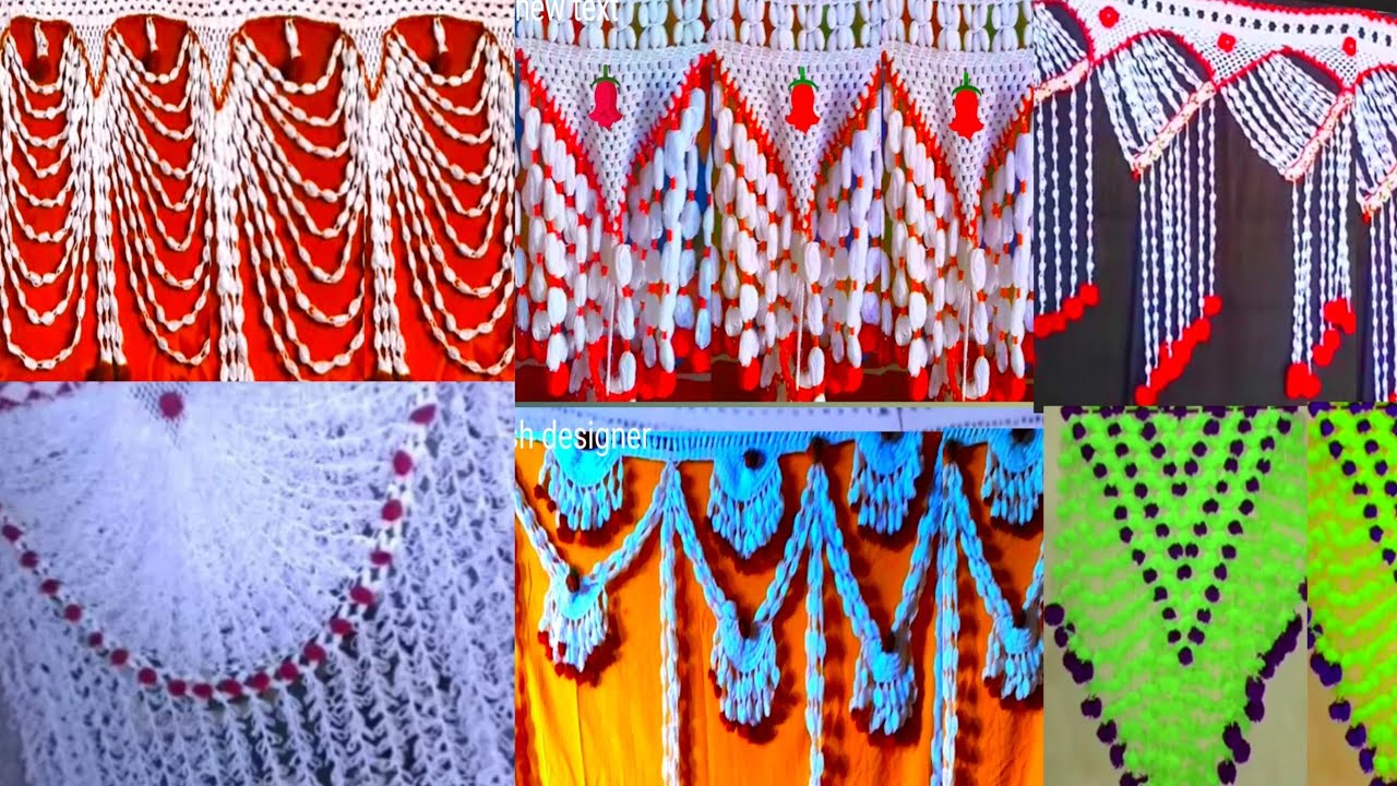 New new gate parda design#home decoretion #toran ka design#door design ...