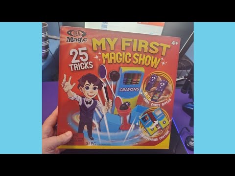 MY FIRST MAGIC SHOW magic kit from IDEAL MAGIC review video - YouTube