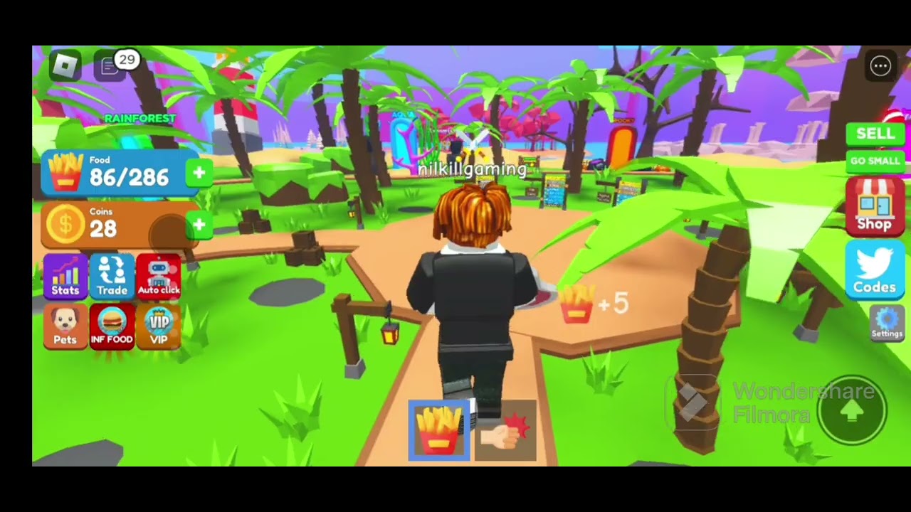 roblox eat simulator is so cool.roblox.part 1 - YouTube