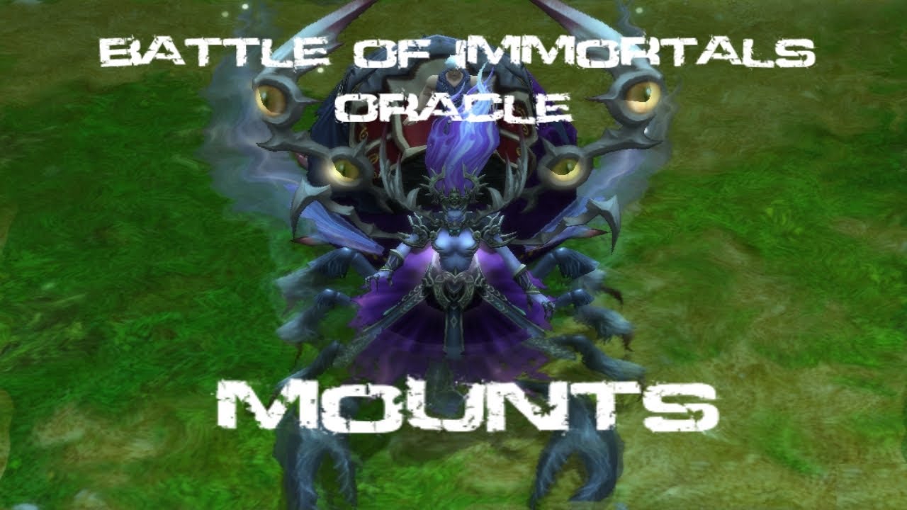 Battle of Immortals Oracle: Скакуны ( Mount ) - YouTube