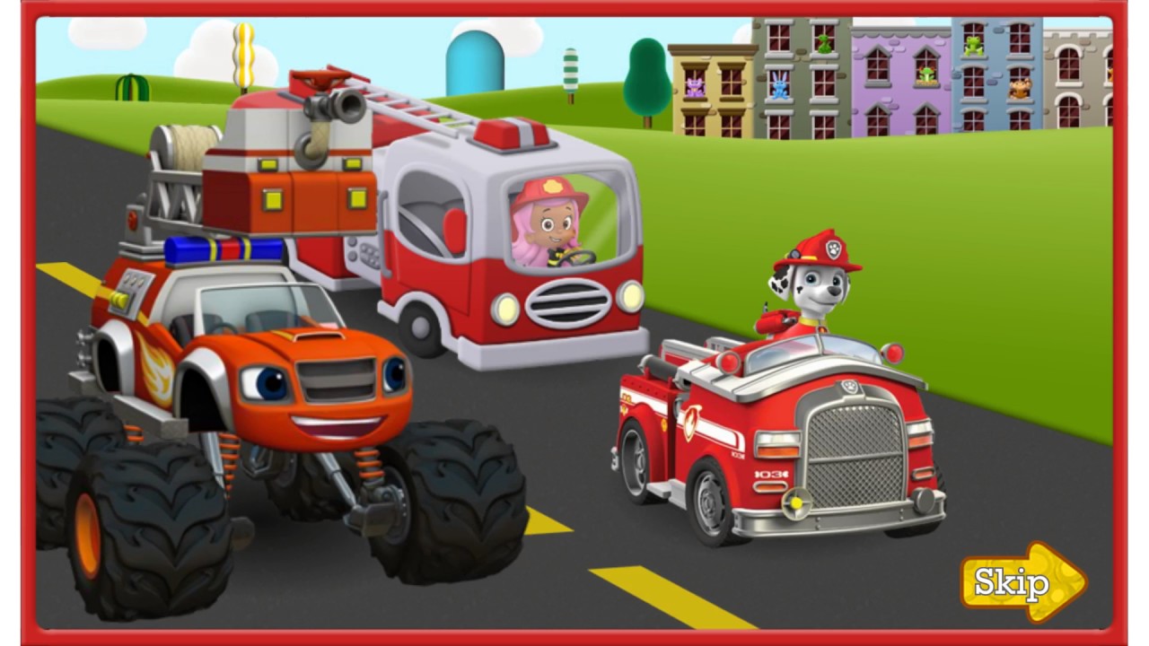 Molly, Blaze and Marshall: Nick Jr.Firefighters (Rescue game ...