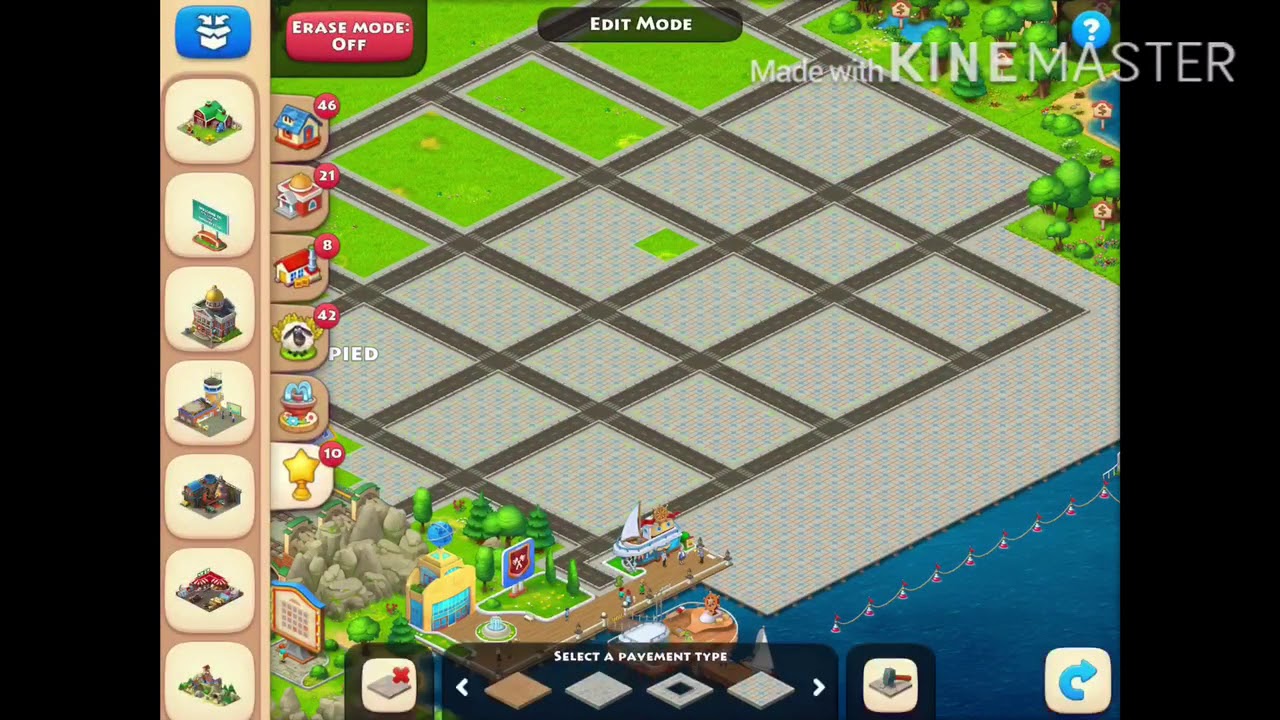 Township Layout Plan Level 20 - 24 - YouTube