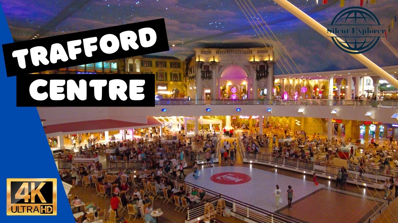 4K - Trafford Centre Walking Tour: A Saturday Afternoon at Manchester's ...