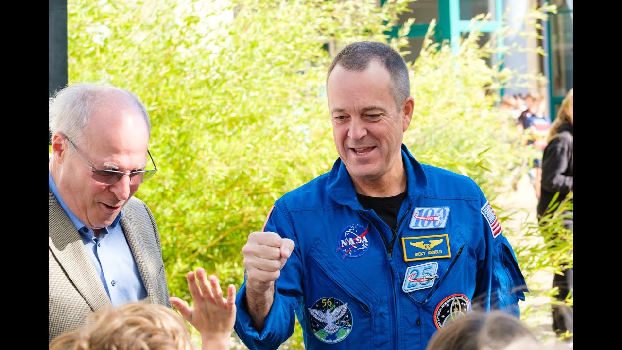 NASA Astronaut Ricky Arnold's Visit to the International School of ...