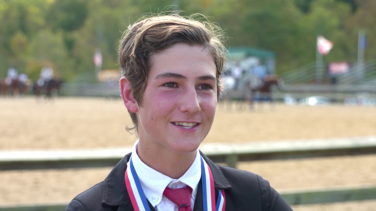 Winner Interview with Dominic Gibbs at the 2019 Capital Challenge Horse ...
