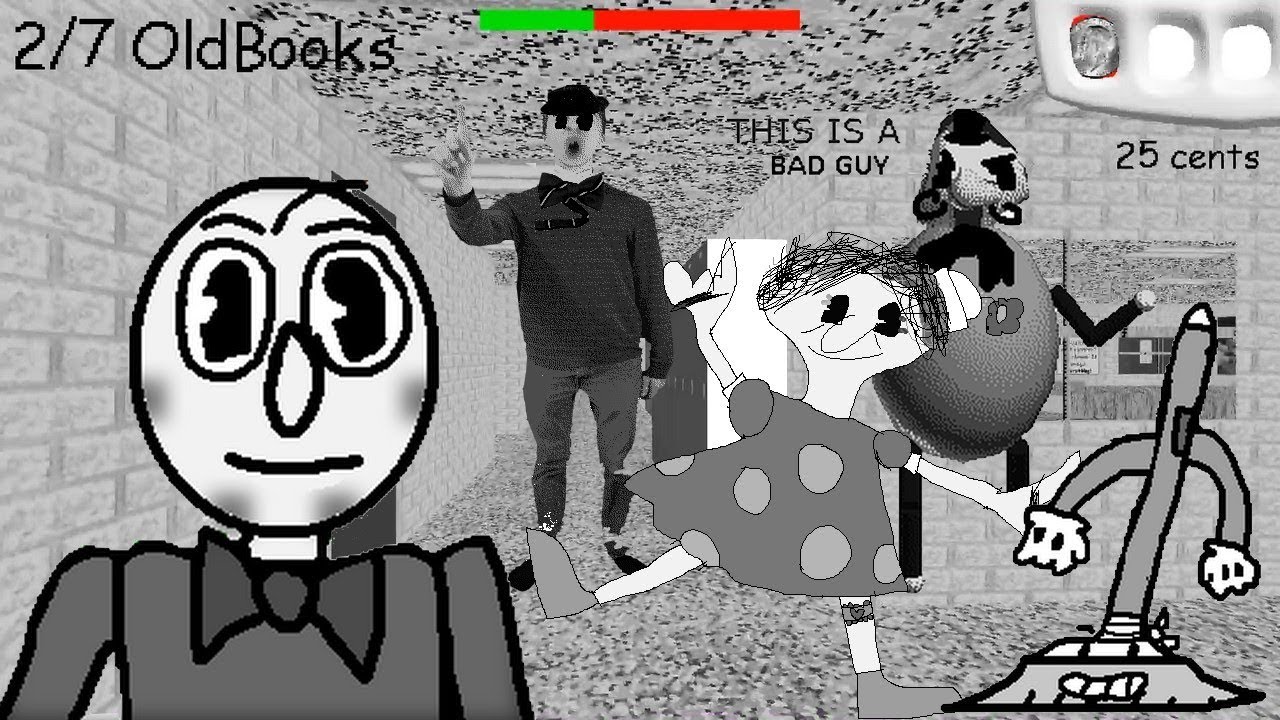 Baldi Basics Mod Baldi 1920 Edition - Baldi's Basics V1.4.1 Mod - YouTube