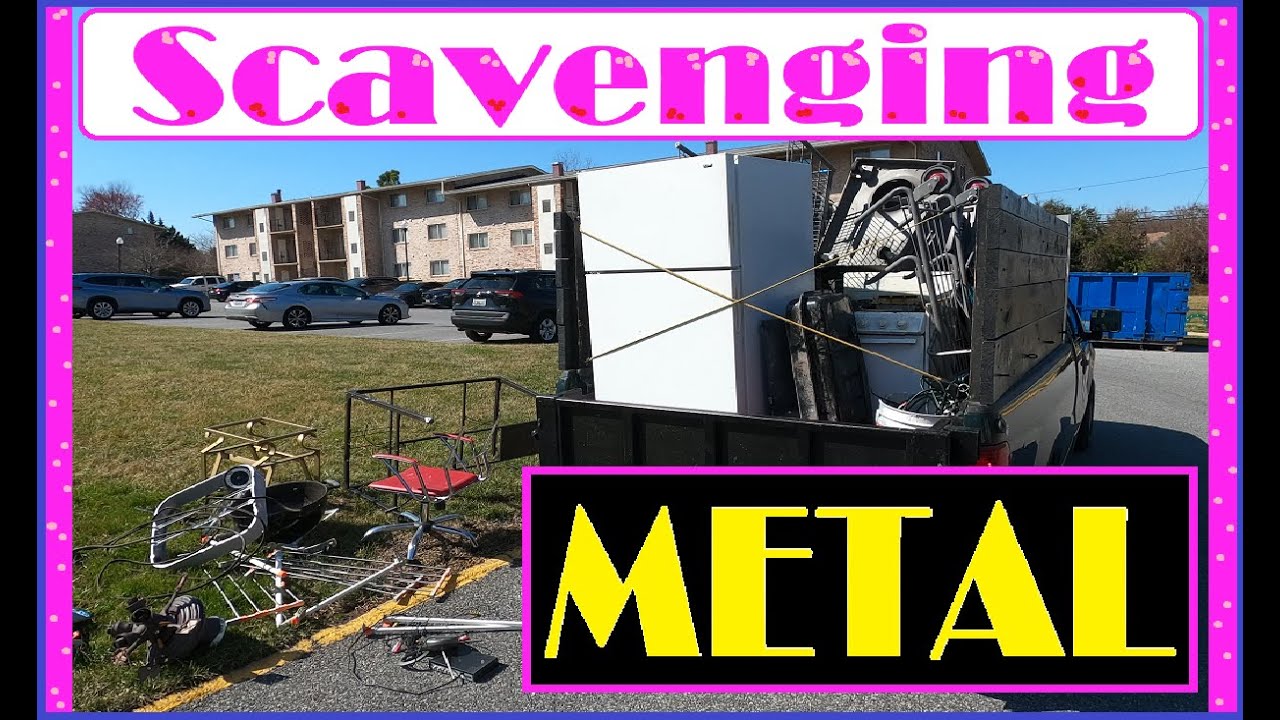 NEW Street Scavenging Scrapping Mission 🛻💪🏼 Appliances & Scrap Metal ...