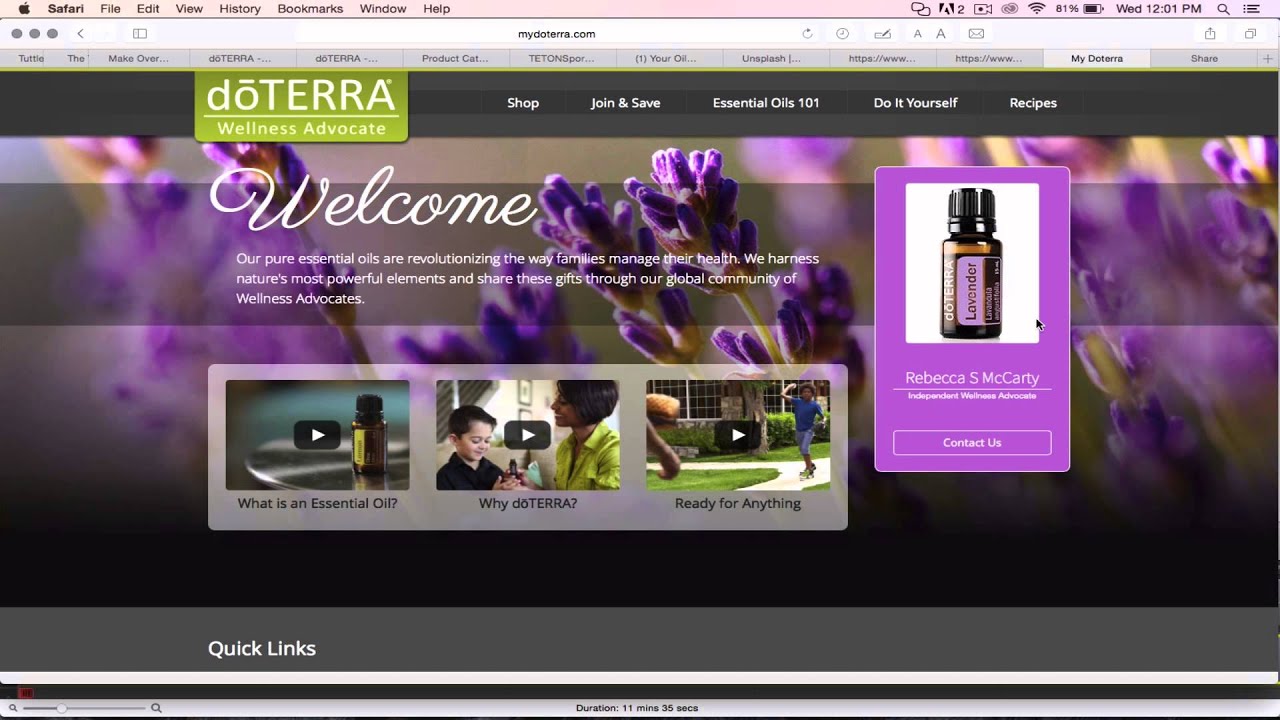 Sharing With and Enrolling a Friend in doTERRA - YouTube