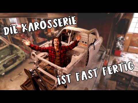 Karosseriearbeit FAST FERTIG | Restauration Nissan Figaro F.10