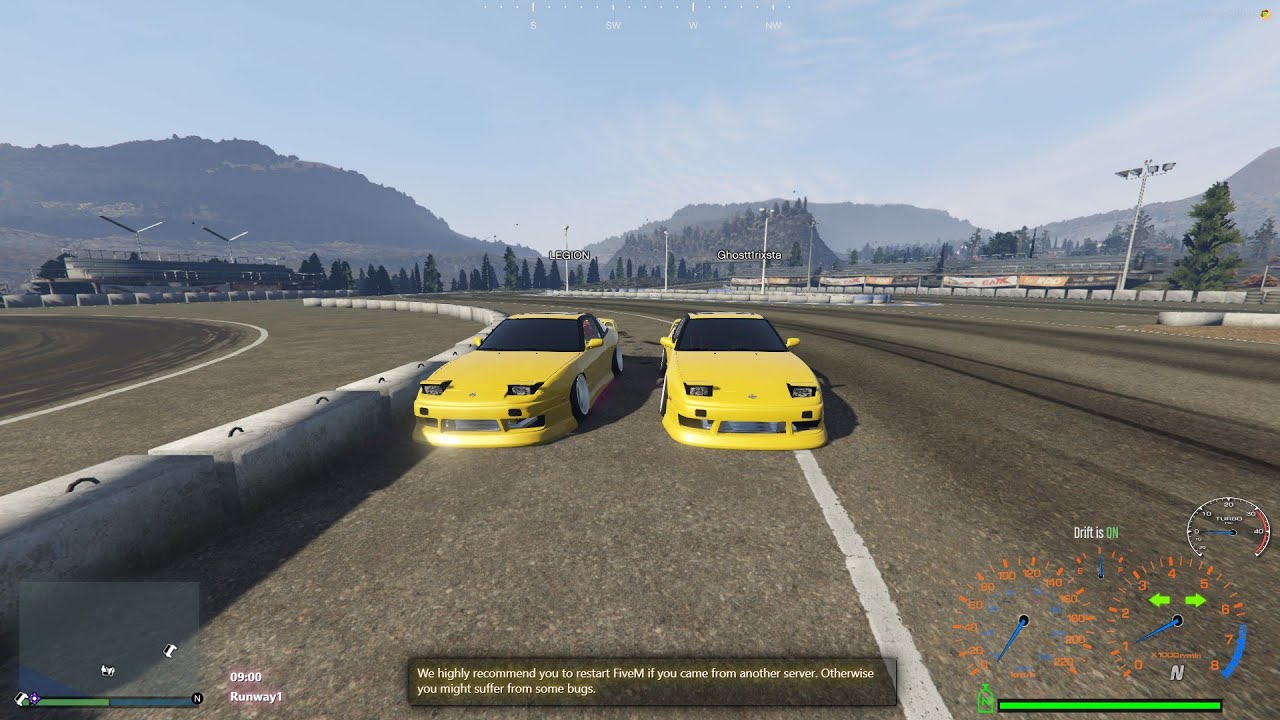 FiveM drifting - YouTube