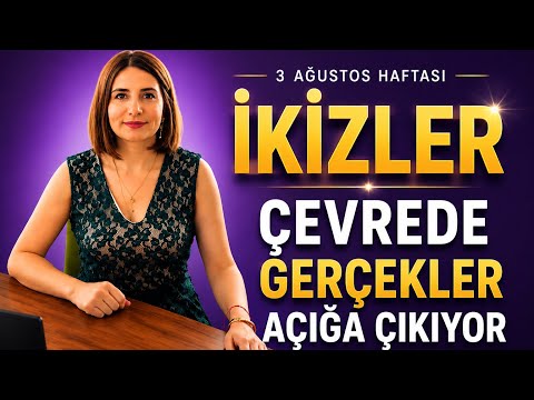 İkizler Burcu - Yükselen İkizler - 3 Ağustos Haftalık Astrolojik Etkiler 