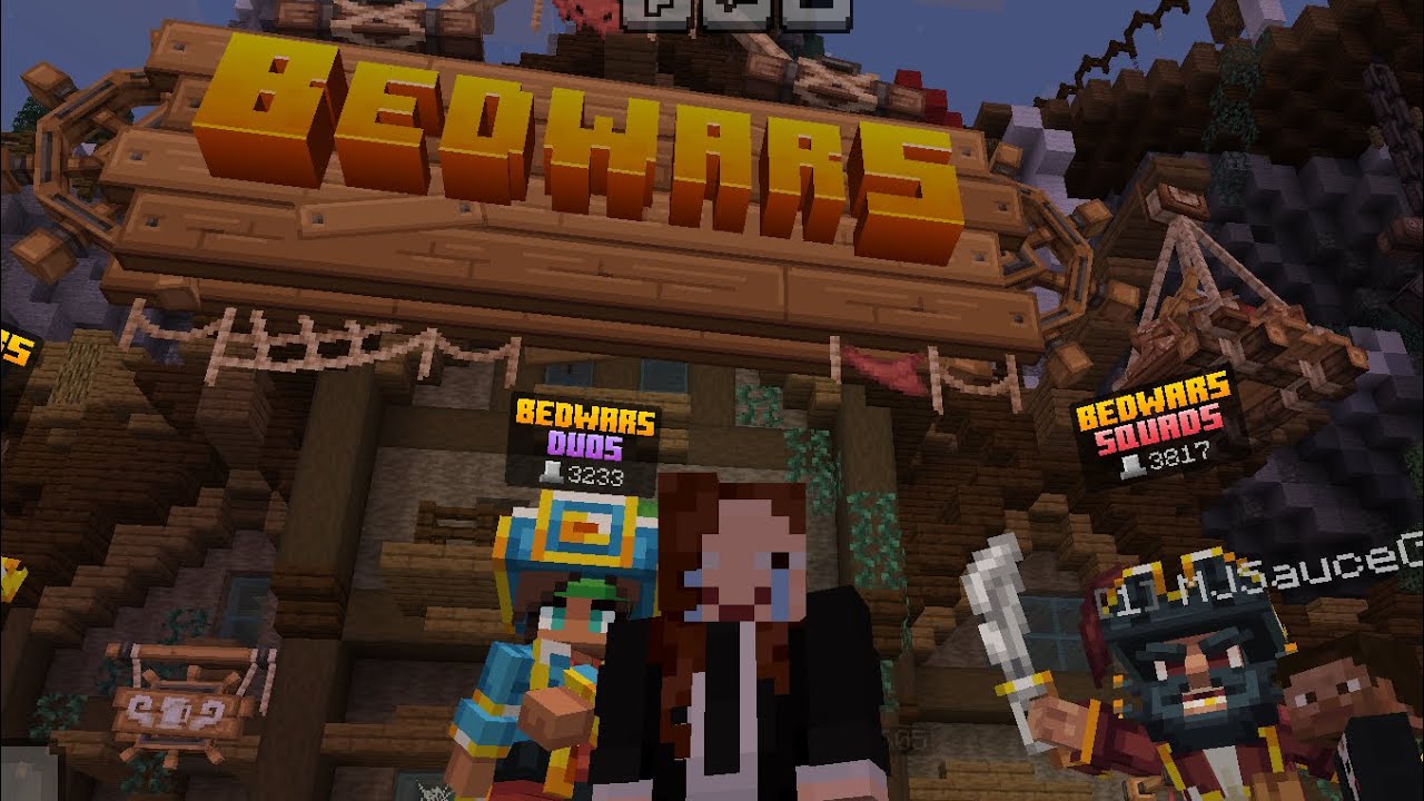 Minecraft bedwars part 1!!! - YouTube