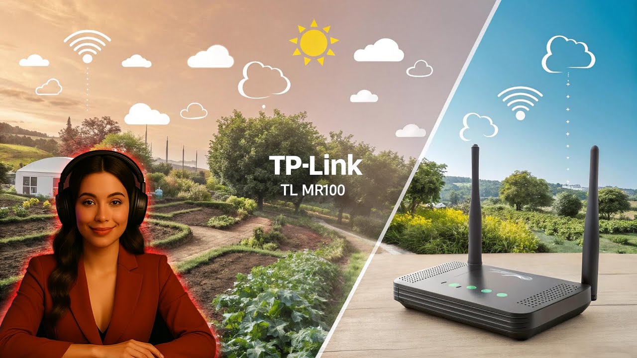 TP Link TL MR100 Outdoor Review 🌦️ Rugged 4G Wi Fi Router for Farms ...