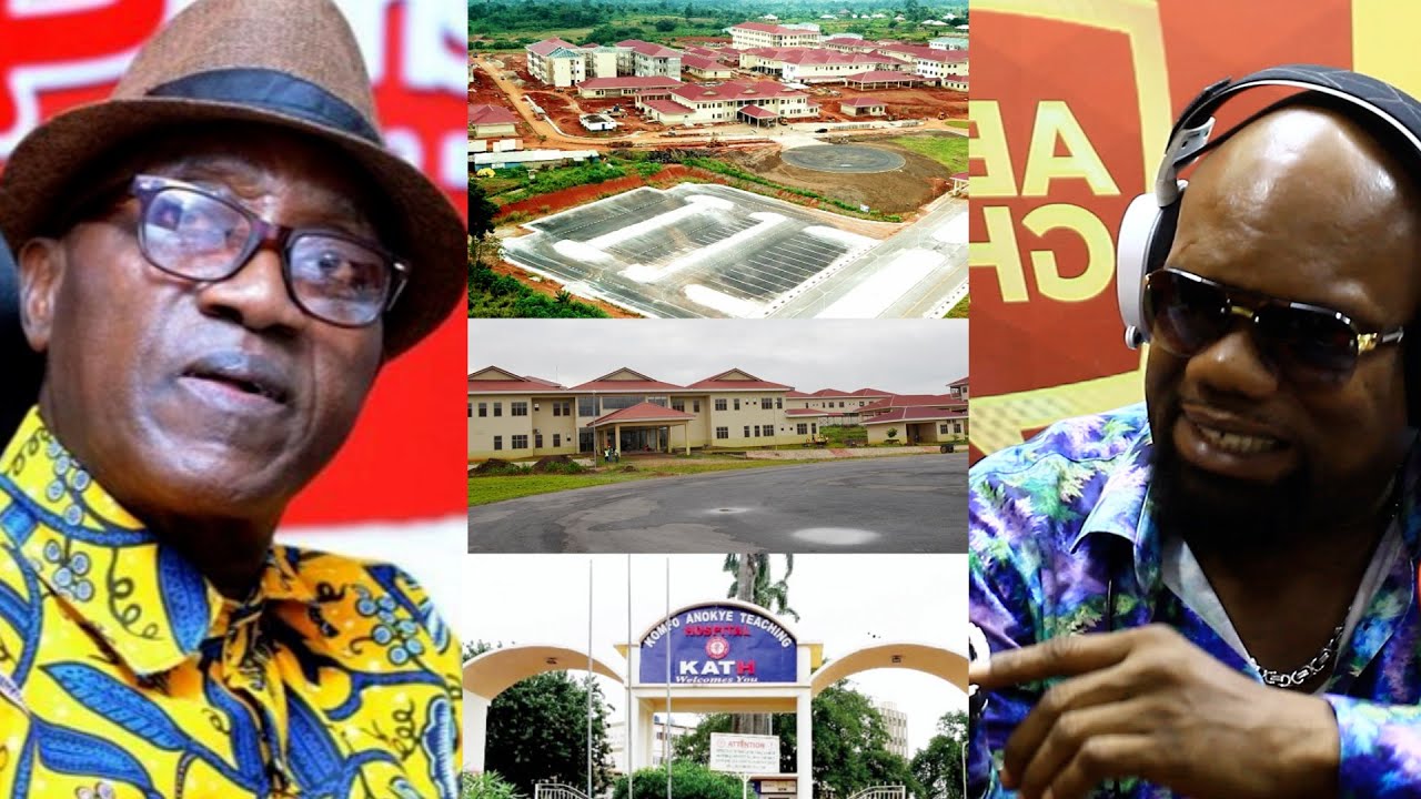 Kumasi people finally thanks Nana Addo.Afari Hospital to be completed ...