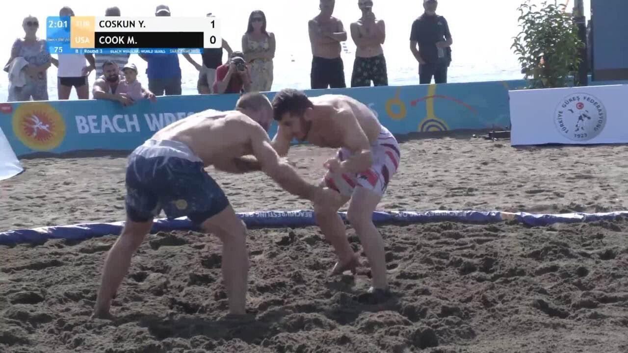 Yunus COSKUN (TUR) vs. Mitchell Kenneth COOK (USA) • B | Round 3 • Men ...