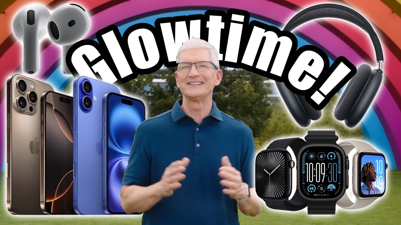 iPhone 16 AND MORE! Apple 'Glowtime' event RECAP IN 10 MINUTES! - YouTube