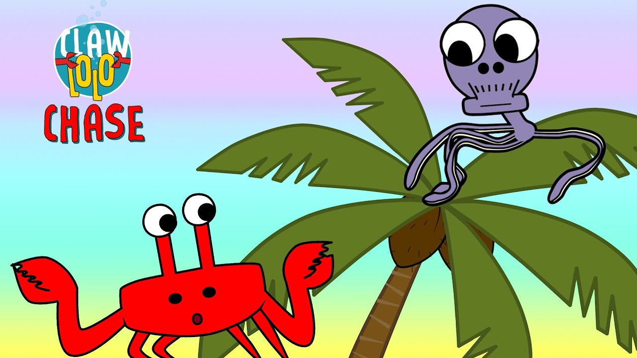 Funny Music and Dance Adventure 🐙 Clawlolo 🎵🎵 Chase 🦀 Songs for Kids 🏃 ...