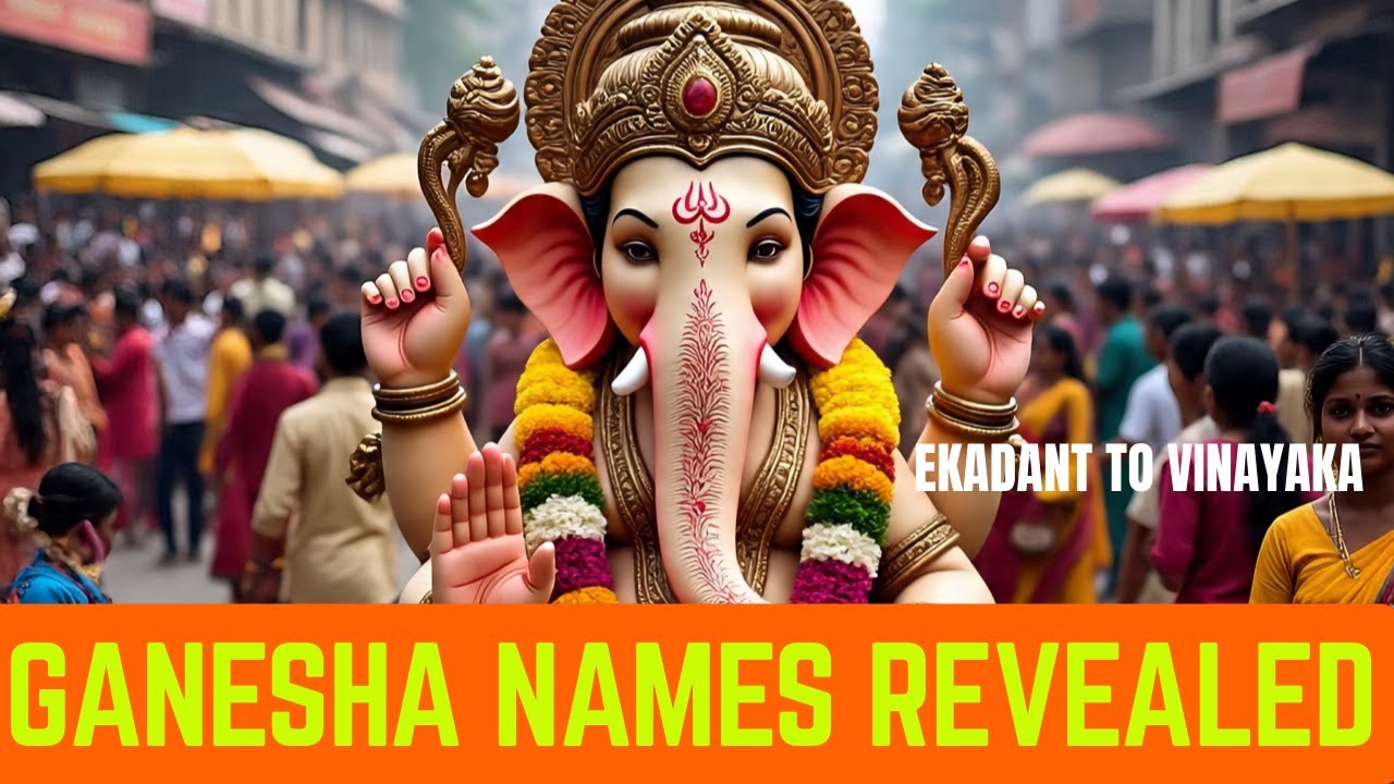 Ganesh Names Revealed | 21 Powerful Names of Lord Ganesha & Their ...